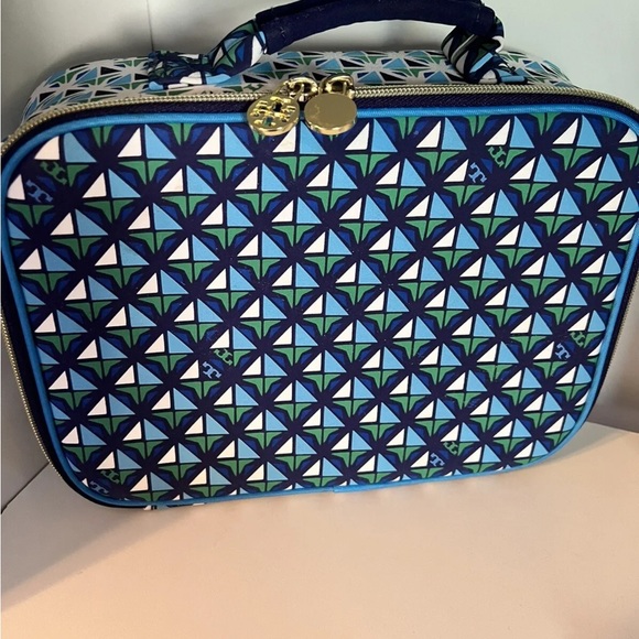 Tory Burch | Bags | Tory Burch Lunch Box Insulated Geometric Print ...